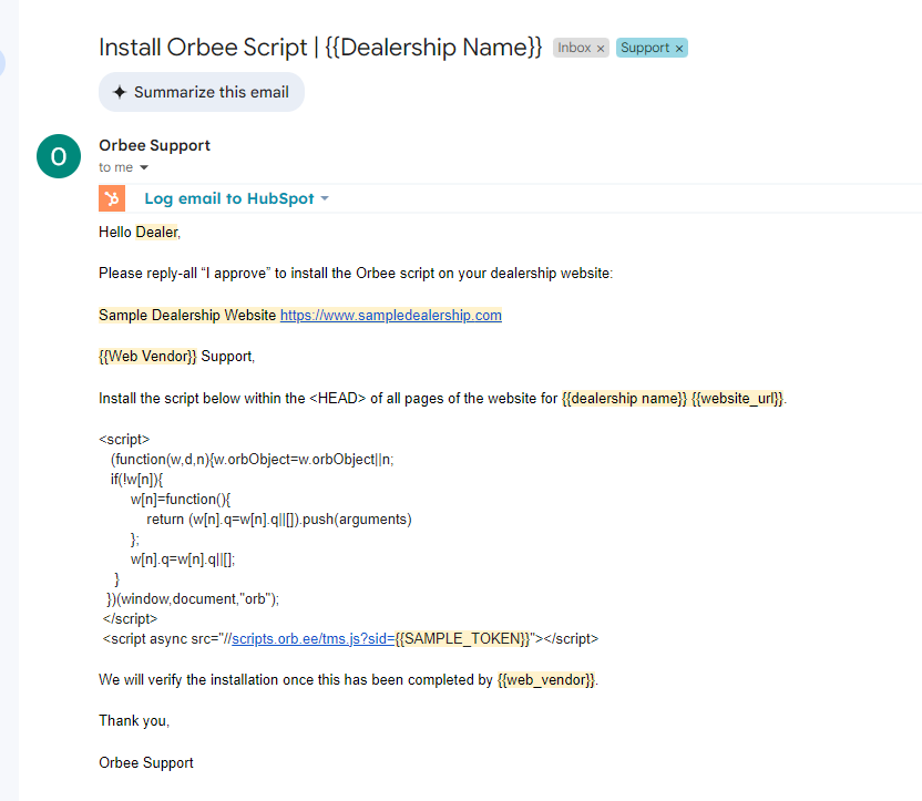 Getting Started with Orbee - Account Onboarding